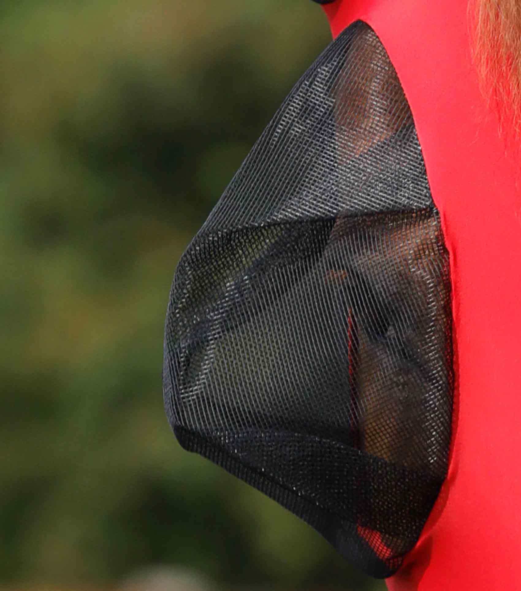 Comfort Tech Xtra Lycra Fly Mask Red