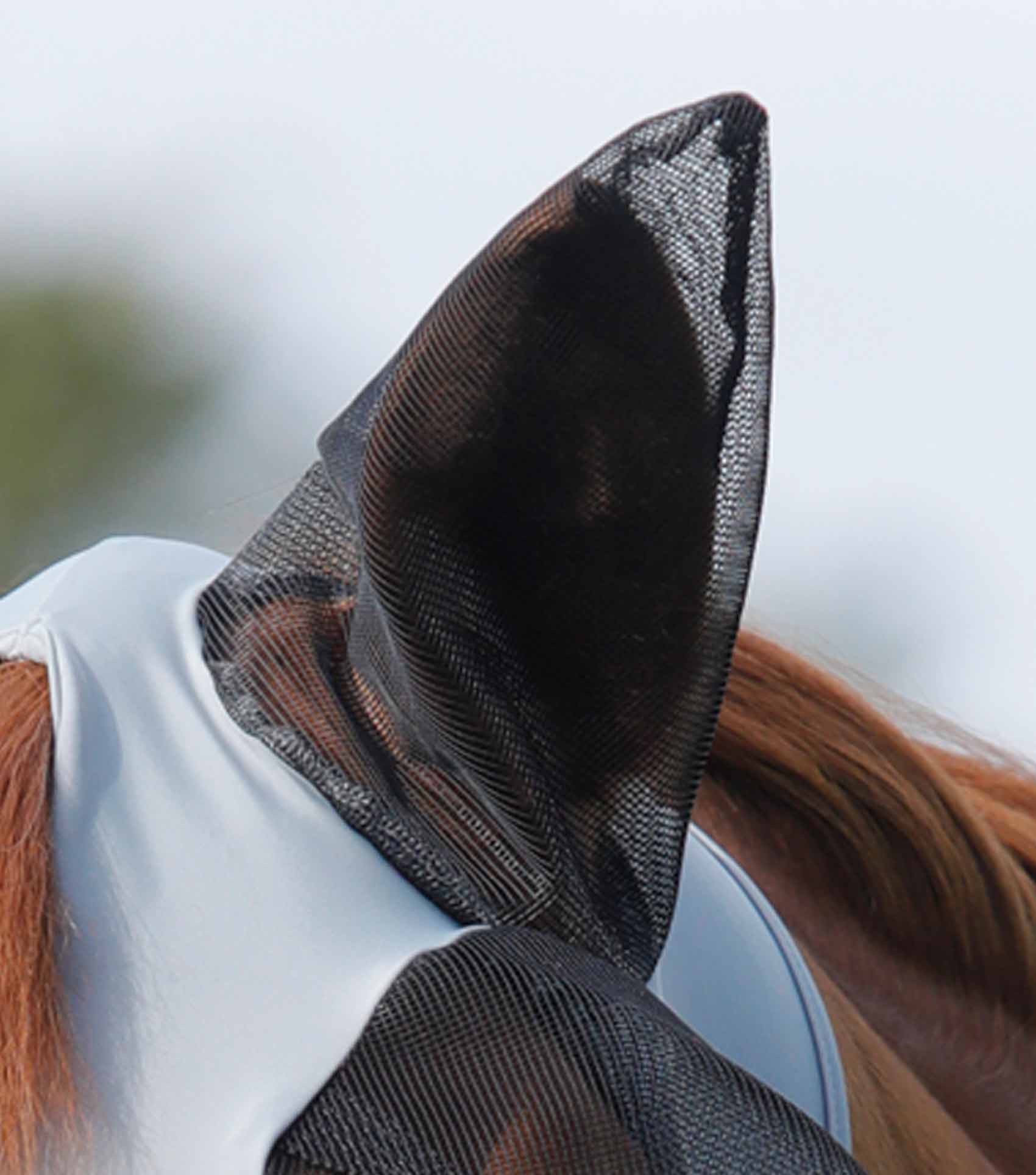 Comfort Tech Xtra Lycra Fly Mask Grey