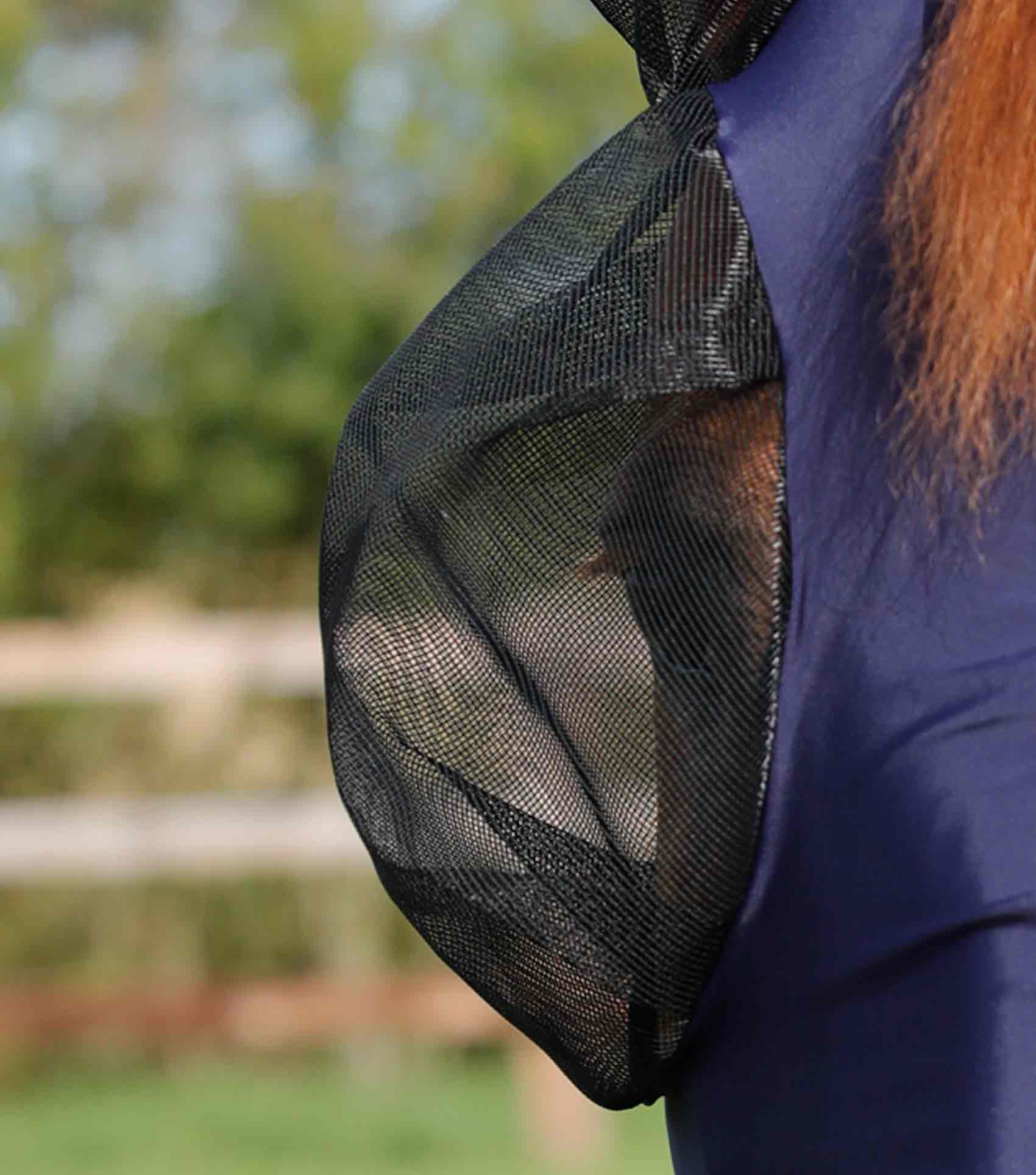 Comfort Tech Xtra Lycra Fly Mask Navy