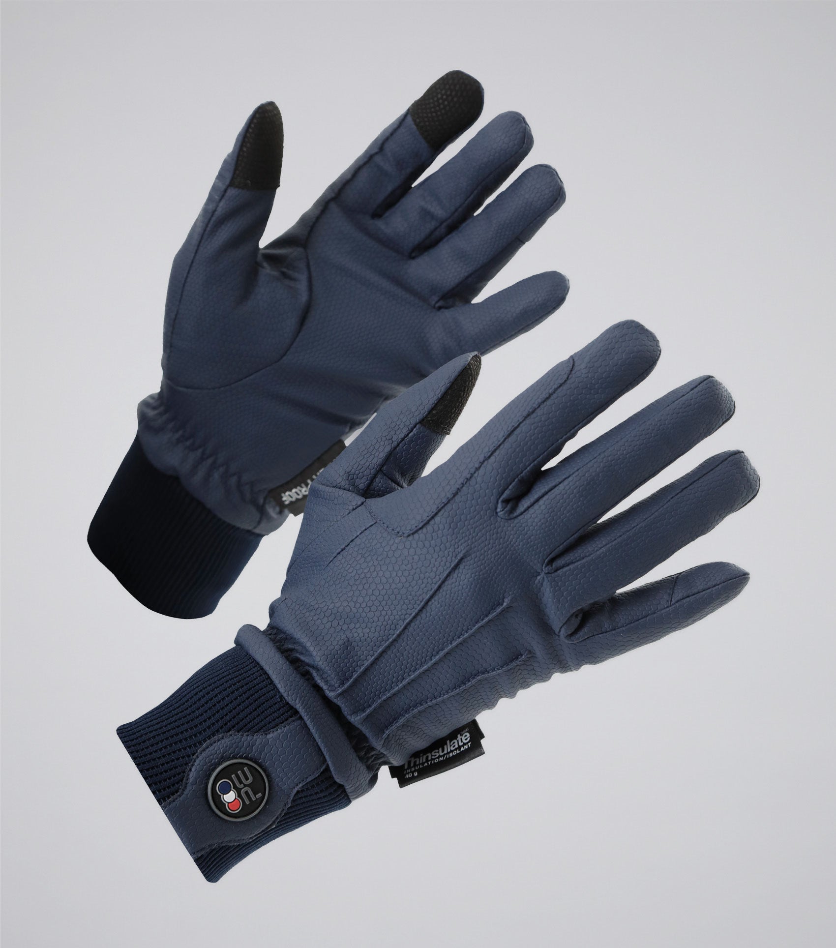 Dajour Waterproof Riding Gloves Navy