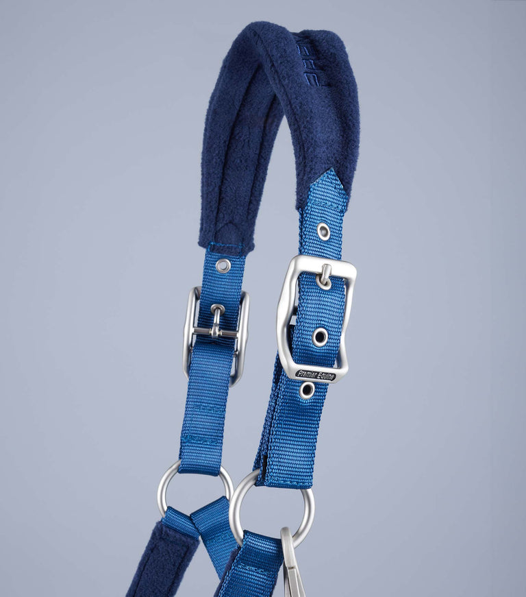 NQP-Fleece Padded Head Collar Navy