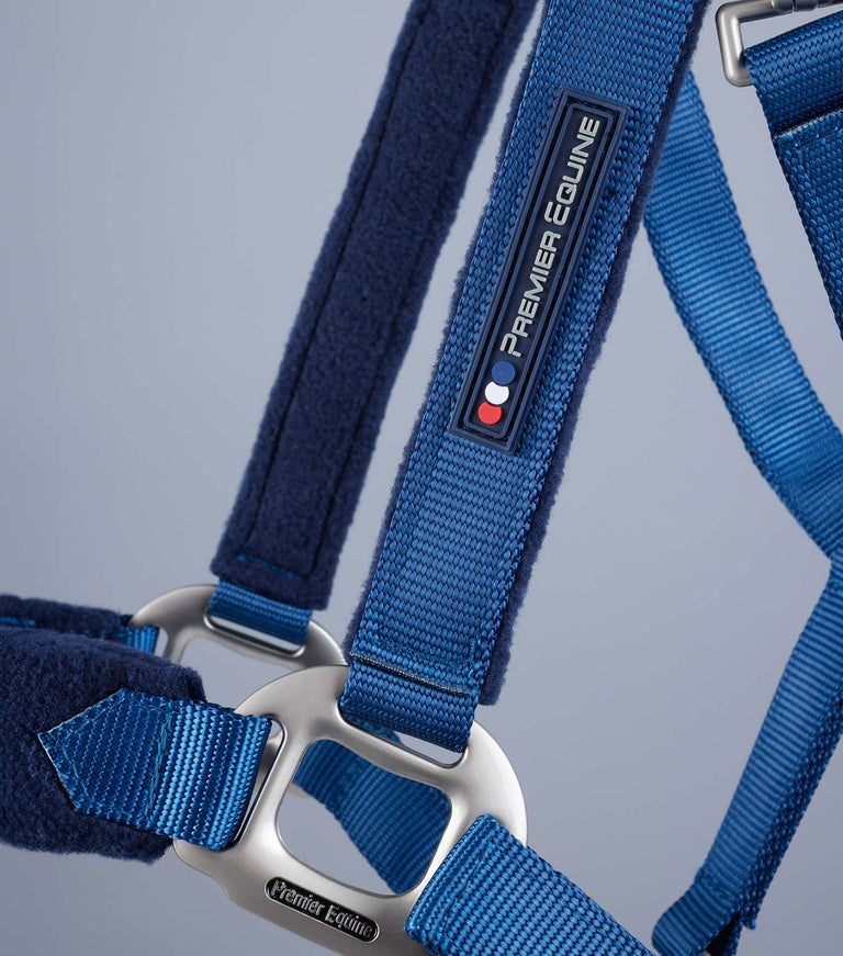 NQP-Fleece Padded Head Collar Navy