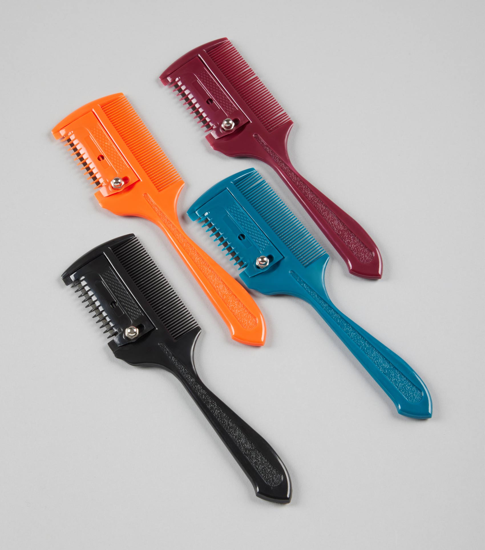 Mane Thinning Comb Med Blue