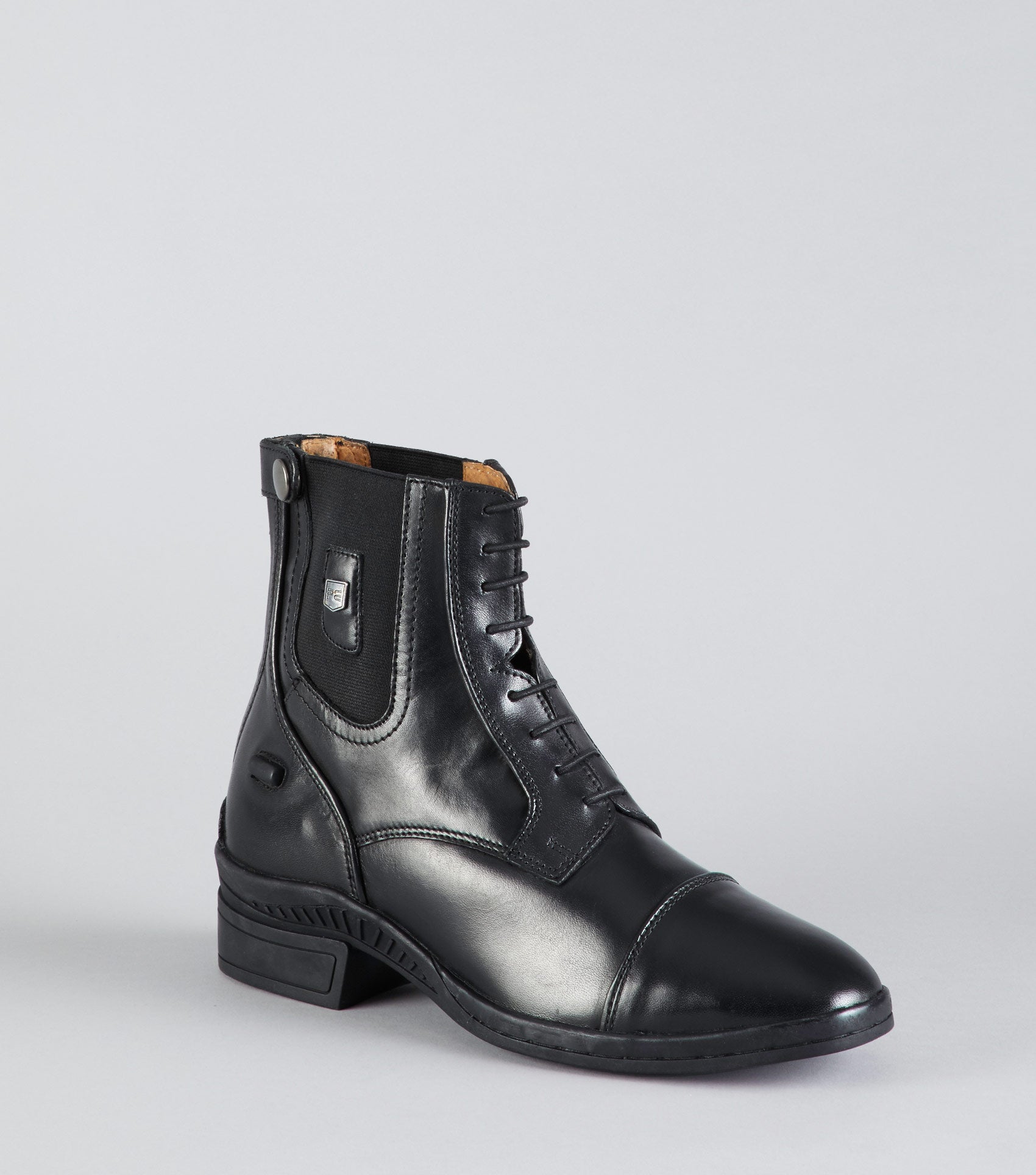 EX DISPLAY - Denver Ladies Leather Paddock/Riding Boots Black