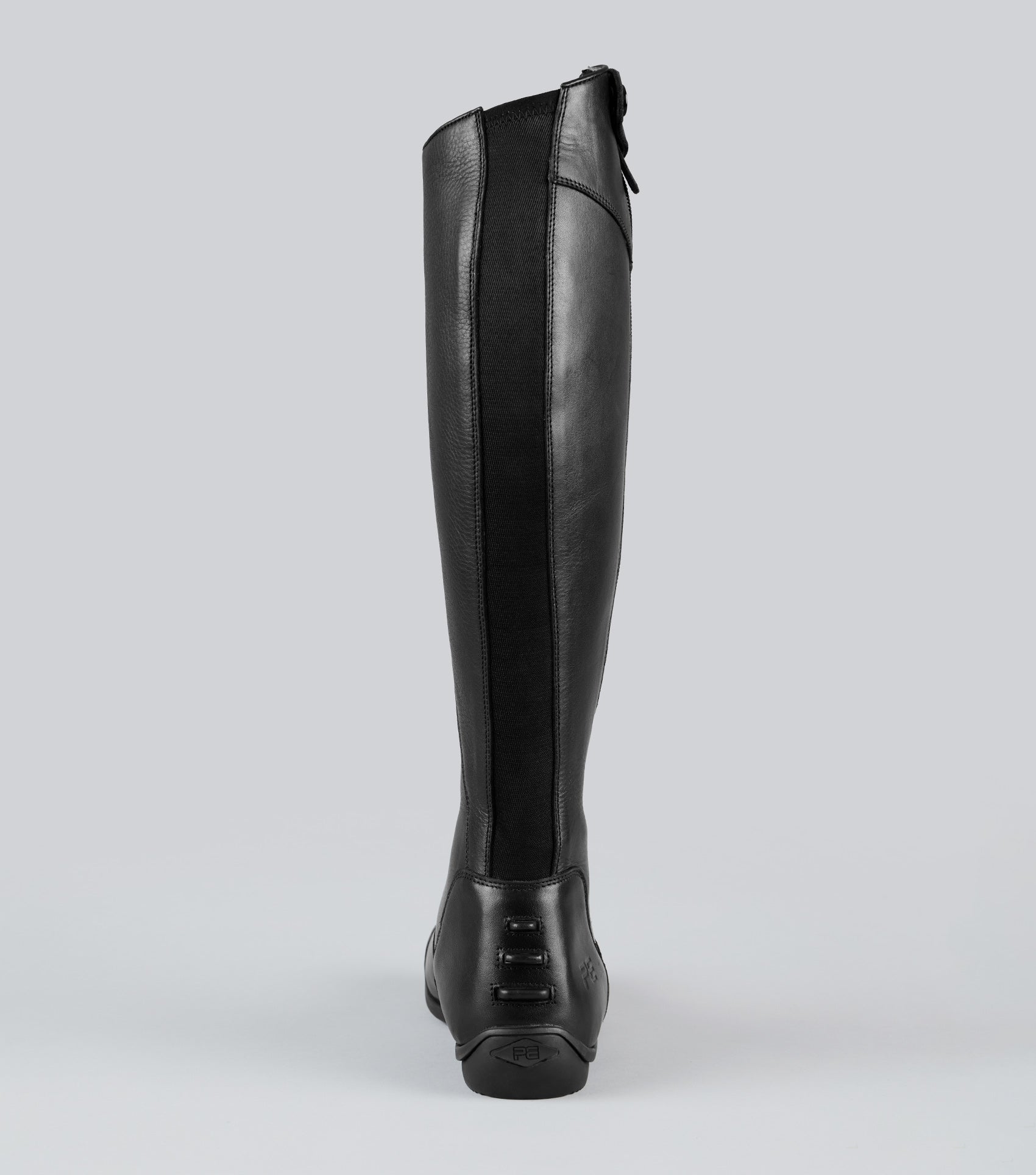 Modus Womens Leather Dress Tall Riding Boots Black